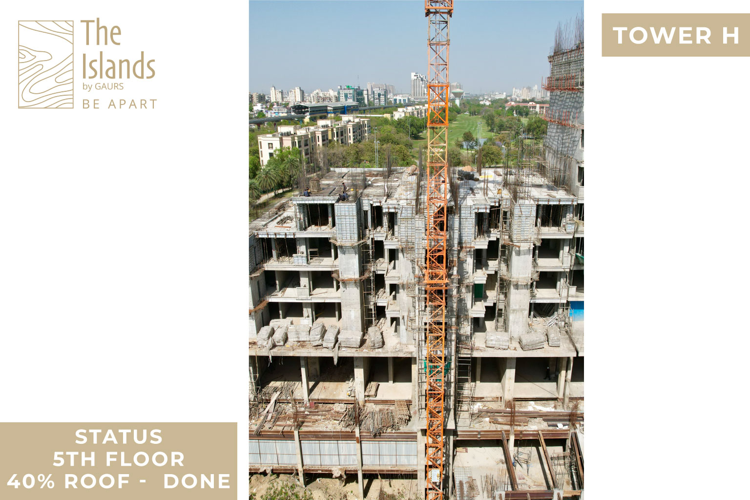 The Islands By Gaurs Construction Updates || Gaurs Group